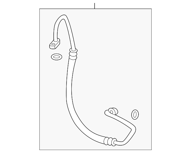 2020-2023 Hyundai Sonata Discharge Hose 97762-L0000 | QuirkParts