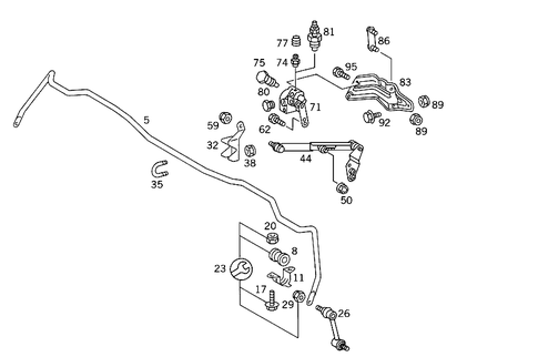 Rear Torsion Bar & Height Control Valve Used Self-Levellingdevice for ...
