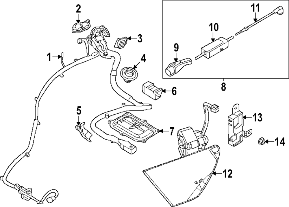 91686-GI020 - Cable Assembly 2022-2025 Hyundai | Group 1 Auto Parts