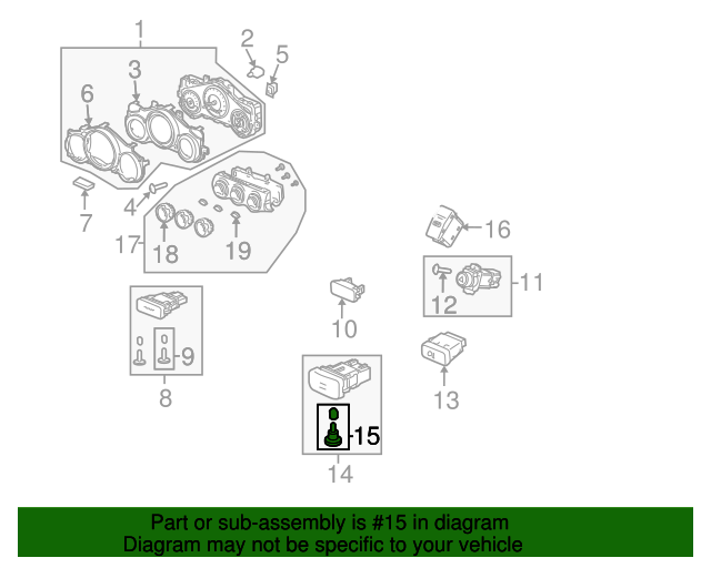 35301-SCV-A01 - Bulb 2007-2008 Honda Element | Honda Parts Online