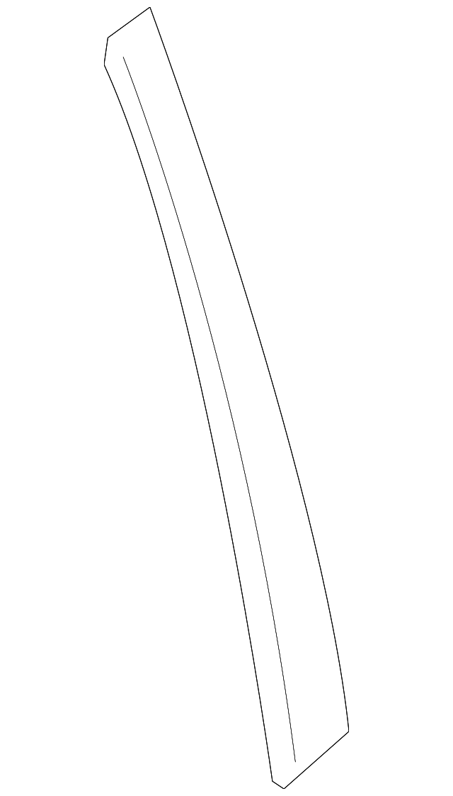 86373-J0000 - Black Out Tape - 2018-2022 Hyundai Accent | World OEM ...