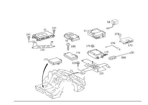 Car Phone, Voice Control System and Distress Call for 2006 Mercedes ...