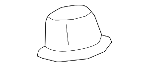 2020-2024 Toyota Rocker Molding Retainer 90467-22017 | Toyota Parts Center