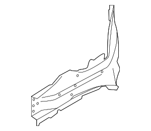 2021 Volvo V60 Outer Rail 32318567 | TascaParts.com