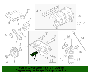 2015-2019 Ford Mustang Drain Plug Shield FR3Z-7A434-A | TascaParts.com