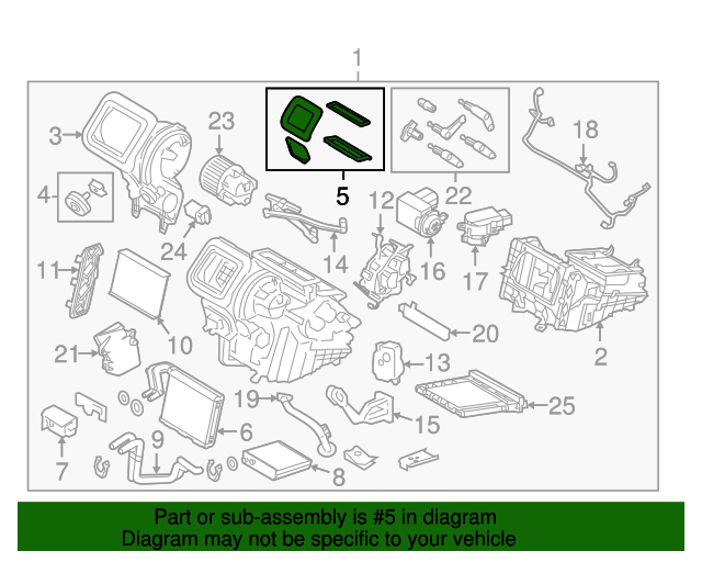 Genuine Seal Kit for 2008-2019 Land Rover | Land Rover Part# LR084756 ...