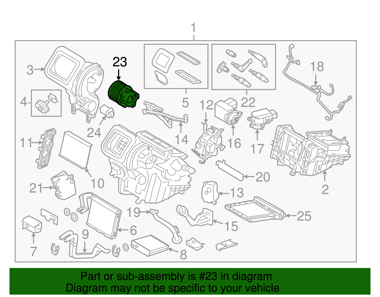 2015-2019 Land Rover Blower Motor LR112269 | LandRoverParamusParts