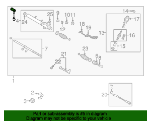 1998-2005 Lexus Housing Spacer 90561-30006 | OEM Parts Online