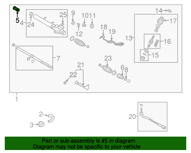 1998-2005 Lexus Housing Spacer 90561-30006 | OEM Parts Online
