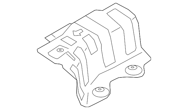 28795-H5000 - Heat Shield - 2018-2019 Hyundai Accent | World OEM Parts ...