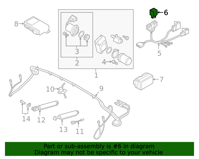 4S7-898-671 - Convertible Top Relay 2018-2024 Audi | AutoNation Parts