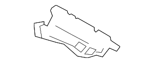 2018-2022 Toyota C-HR Side Retainer 52536-F4010 | Toyota Parts Center