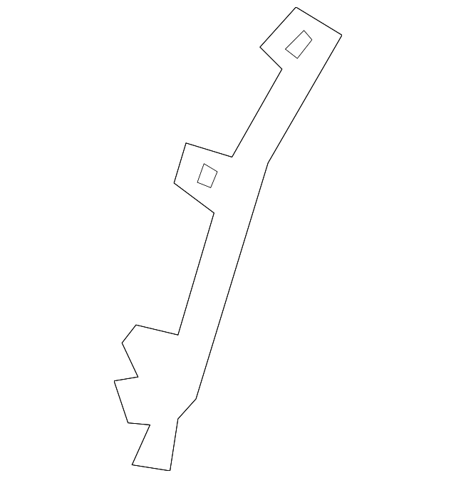 2018-2022 Toyota C-HR Bumper Cover Bracket 52145-10060 ...