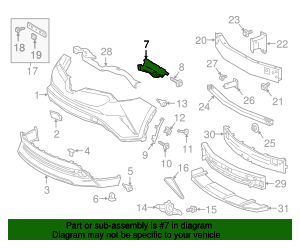 2018-2022 Toyota C-HR Side Retainer 52535-F4010 | OEM Parts Online