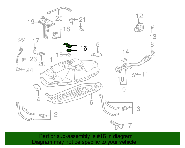 1990-2005 Toyota Fuel Shut-Off Solenoid 77380-26010 | Toyota Parts Center