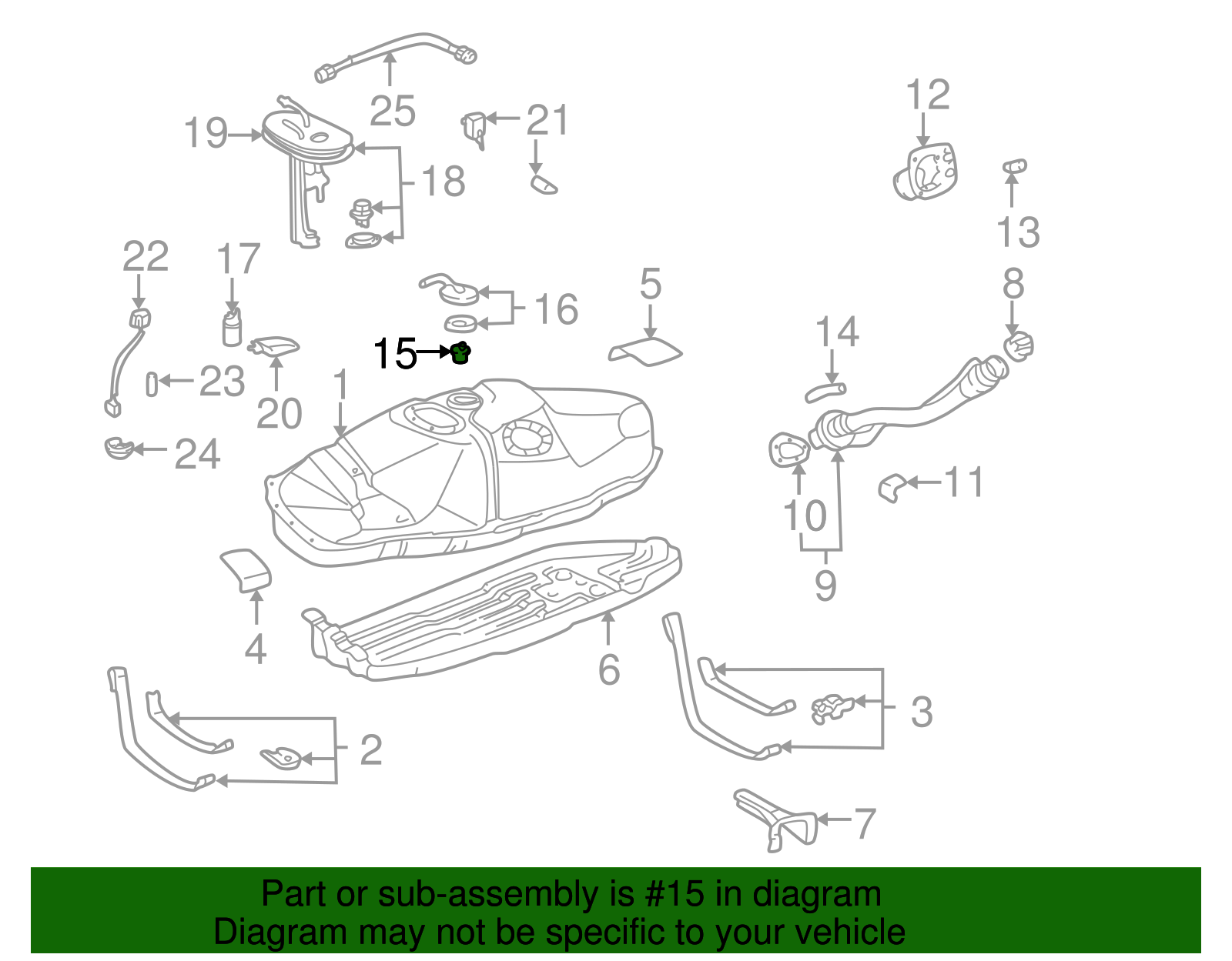 2001-2004 Toyota Tacoma Vent Tube 77018-35110 | Toyota Parts Center