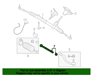 31451035 - Steering Tie Rod End 2007-2018 Volvo | AutoNationParts.com