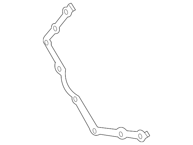 Genuine BMW 11-14-7-543-301 | Lower Timing Cover Gasket | FREE Shipping ...