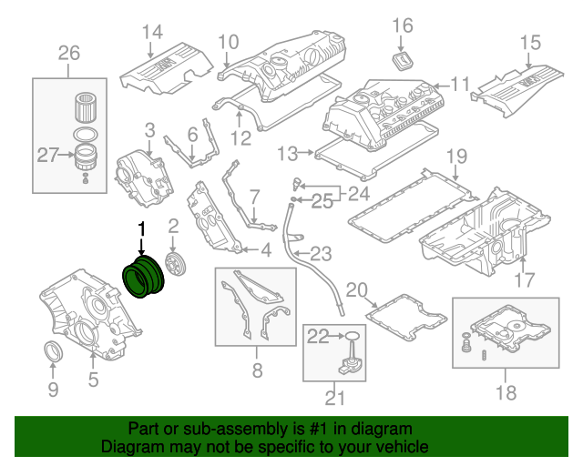 Genuine BMW 11-23-7-567-055 | Vibration Damper | FREE Shipping on Most ...