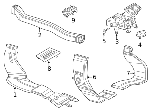 223-830-59-00 - Vent Grille 2021-2024 Mercedes-Benz | AutoNationParts.com