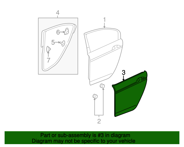 67611-TA0-A00ZZ - Outer Panel 2008-2012 Honda Accord | Honda Parts Online