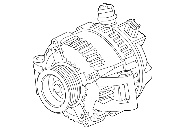 Genuine OEM Ford Part - Alternator LC4Z-10346-A | Genuine OEM Ford ...