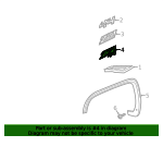 2014-2019 GM Front Fender Marketing Name Plate 84682661 GM ...