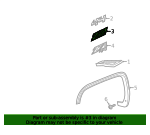 2014-2018 GM Front Fender 4x4 Emblem 23172677 GM | GMPartsDirect.com