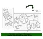 2016-2019 Ford Explorer Vacuum Tube FB5Z-9C490-C | OEM Parts Online
