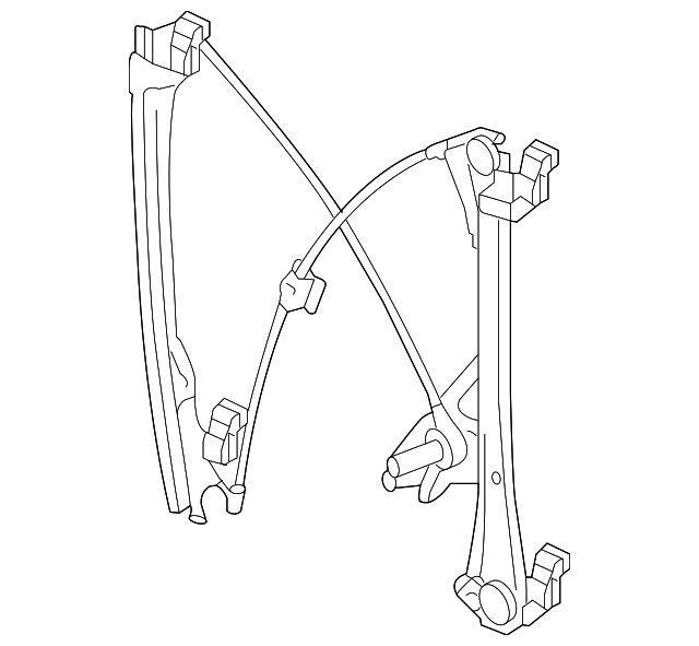 2006-2013 Audi Window Regulator 8P4-837-461-C | Audi USA Parts