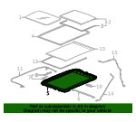 2021-2024 GM Sunroof Housing 84810475 GM | GMPartsDirect.com