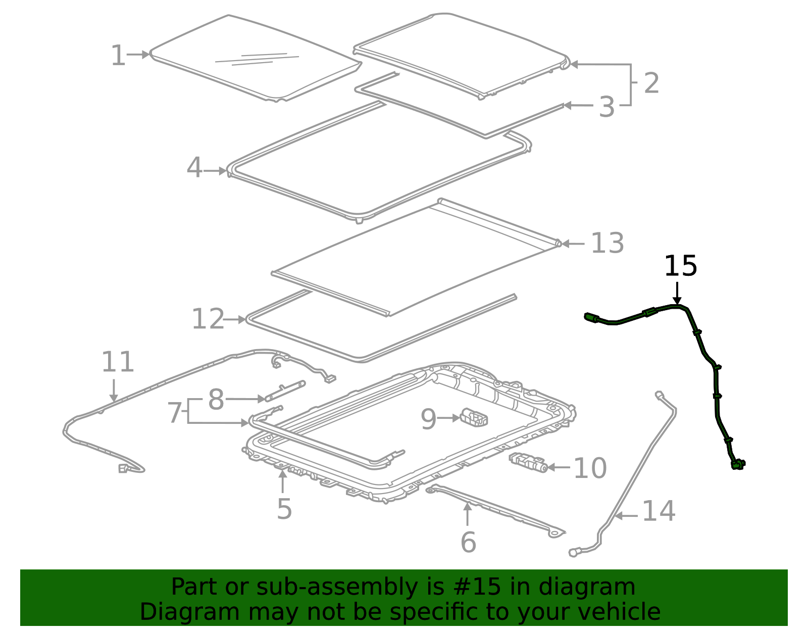2021-2024 GM Drain Hose 84940705 | GM Parts Center