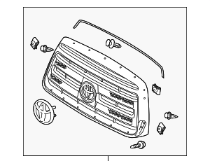 2010-2013 Toyota Tundra Grille 53100-0C240-A0 | Toyota Parts Center