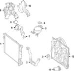 Affordable Mercedes-Benz Radiator Cooling Parts Online | Mercedes Star ...