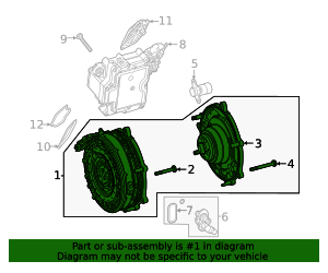 2019-2023 Mercedes-Benz Hybrid Starter Generator Motor 256-906-00-00-80 ...