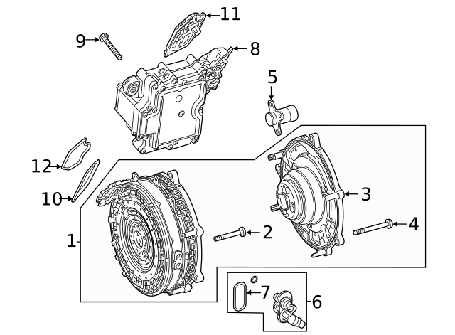 2019-2023 Mercedes-Benz Water Inlet Gasket 256-203-08-00 | MB OEM Parts