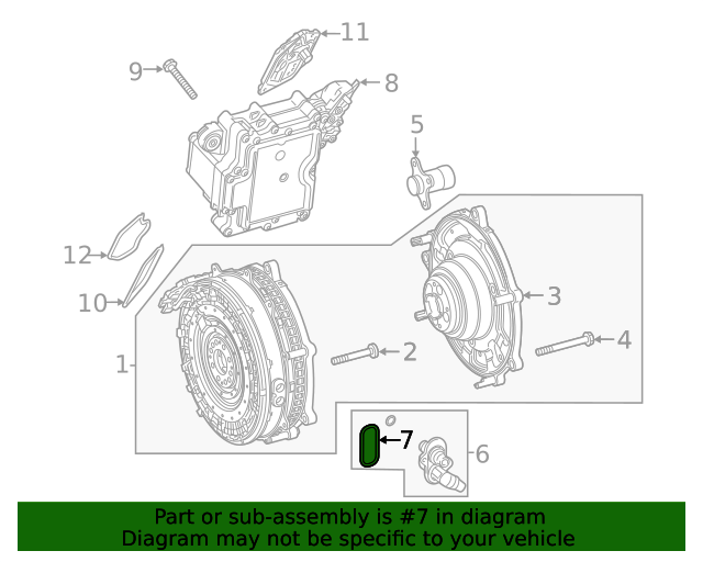 2019-2023 Mercedes-Benz Water Inlet Gasket 256-203-08-00 | MB OEM Parts
