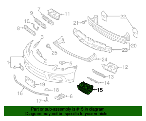 982-807-683-OK1 - Grille 2017-2024 Porsche | AutoNationParts.com