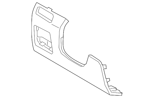 2015-2016 Hyundai Genesis Lower Trim 84750-B1100-RRY | QuirkParts