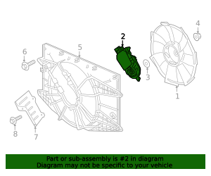 19030-5AA-A01 - Fan Motor 2016-2021 Honda Civic | Honda Parts Online