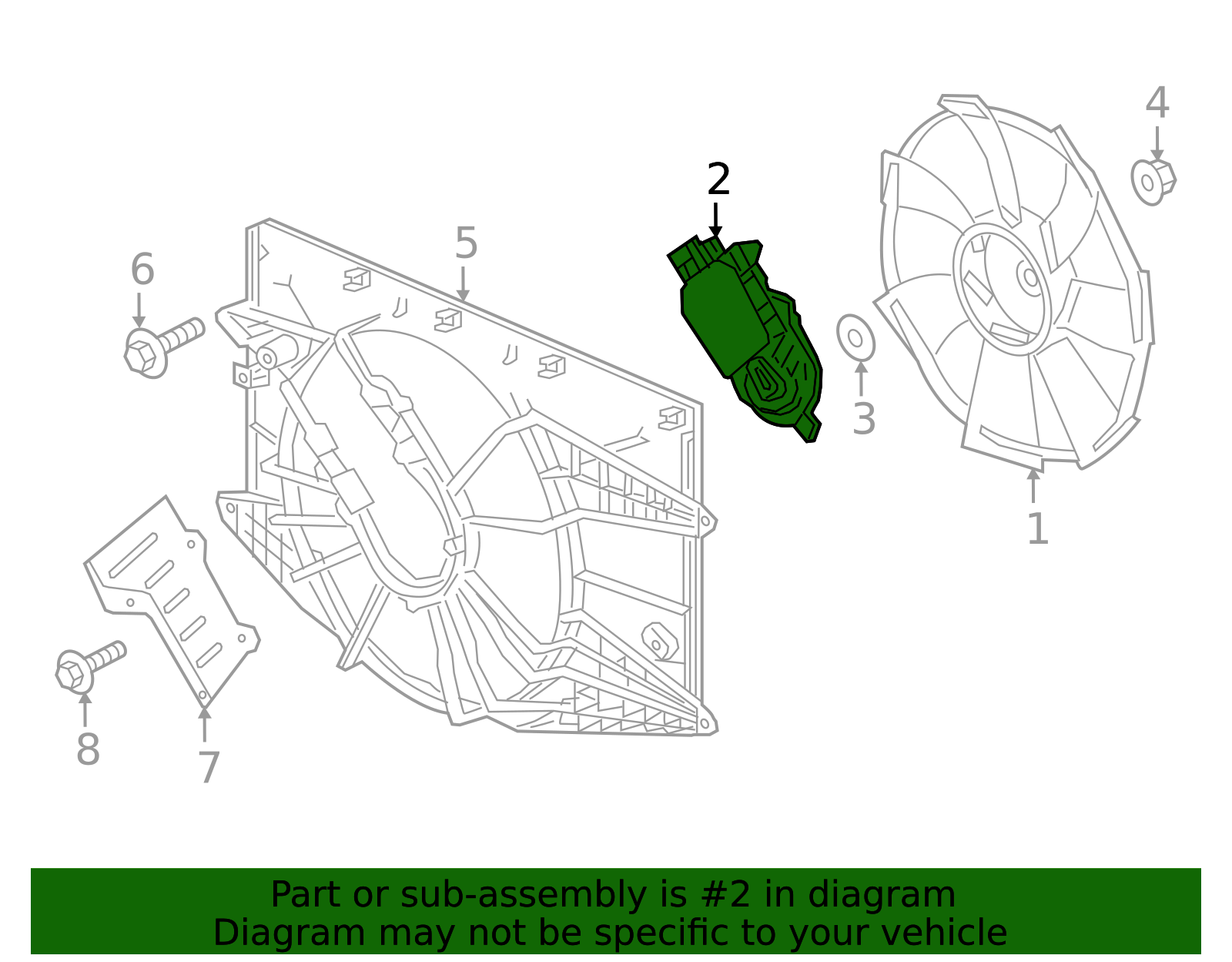 2016-2021 Honda Civic Fan Motor 19030-5AA-A01 | Honda Factory Parts
