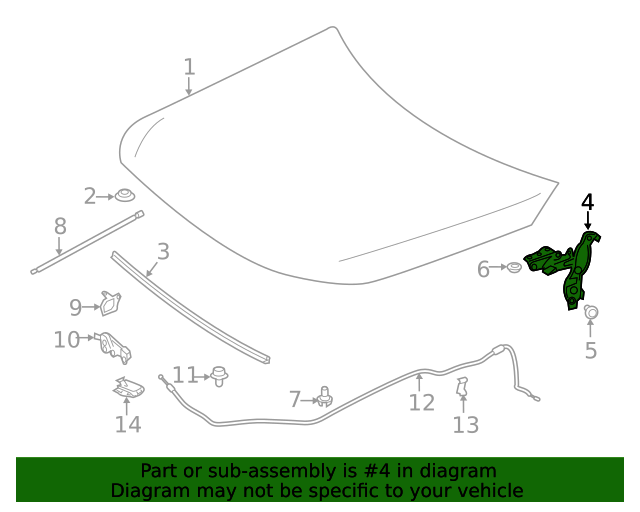 177-880-12-00 - Hinge 2019-2021 Mercedes-Benz | Mercedes-Benz USA Parts