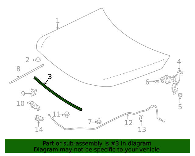 177-887-06-00 - Upper Tie Bar Seal 2019-2023 Mercedes-Benz | Mercedes ...