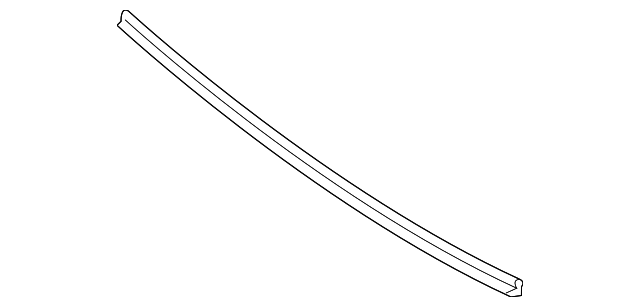 177-887-06-00 - Upper Tie Bar Seal 2019-2023 Mercedes-Benz | Mercedes ...