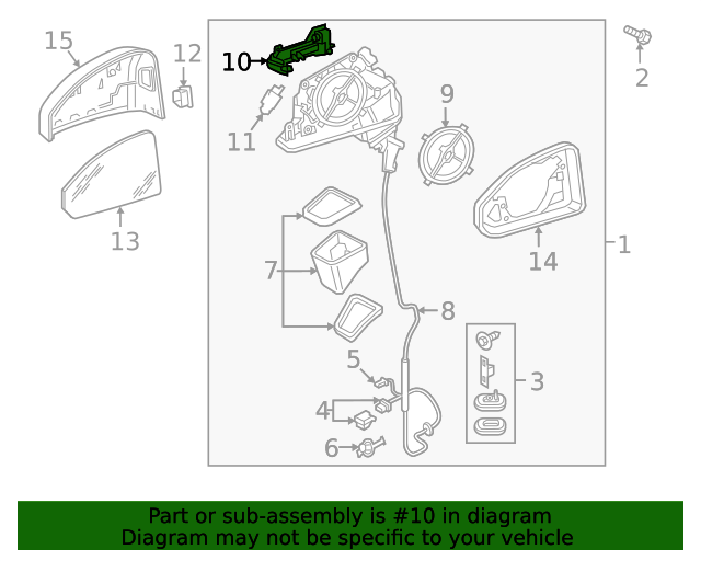8W0-949-102-A - Turn Signal Light Assembly 2017-2024 Audi | AutoNation ...