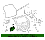 2020-2024 Ford Lift-Gate Control Module JX7Z-14B291-Z | Blue Springs ...