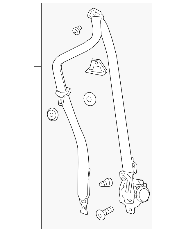2013-2016 Buick Encore Belt & Retractor - Passenger Side (RH) 19353918 ...