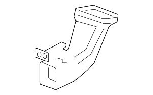 2017-2021 Volvo Outlet Duct Bracket 31366576 | TascaParts.com