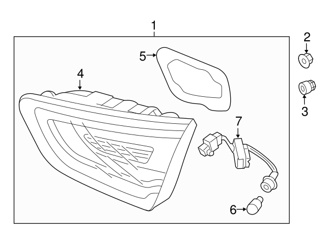 2014-2016 Kia Optima Socket & Wire 92453-2T620 | OEM Parts Online
