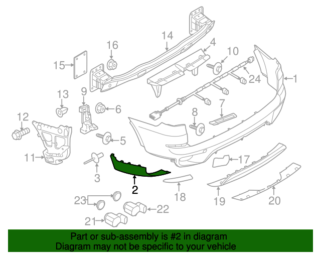 51127242528 - 2011-2013 BMW X5 Side Cover (51-12-7-242-528) | BMW of ...